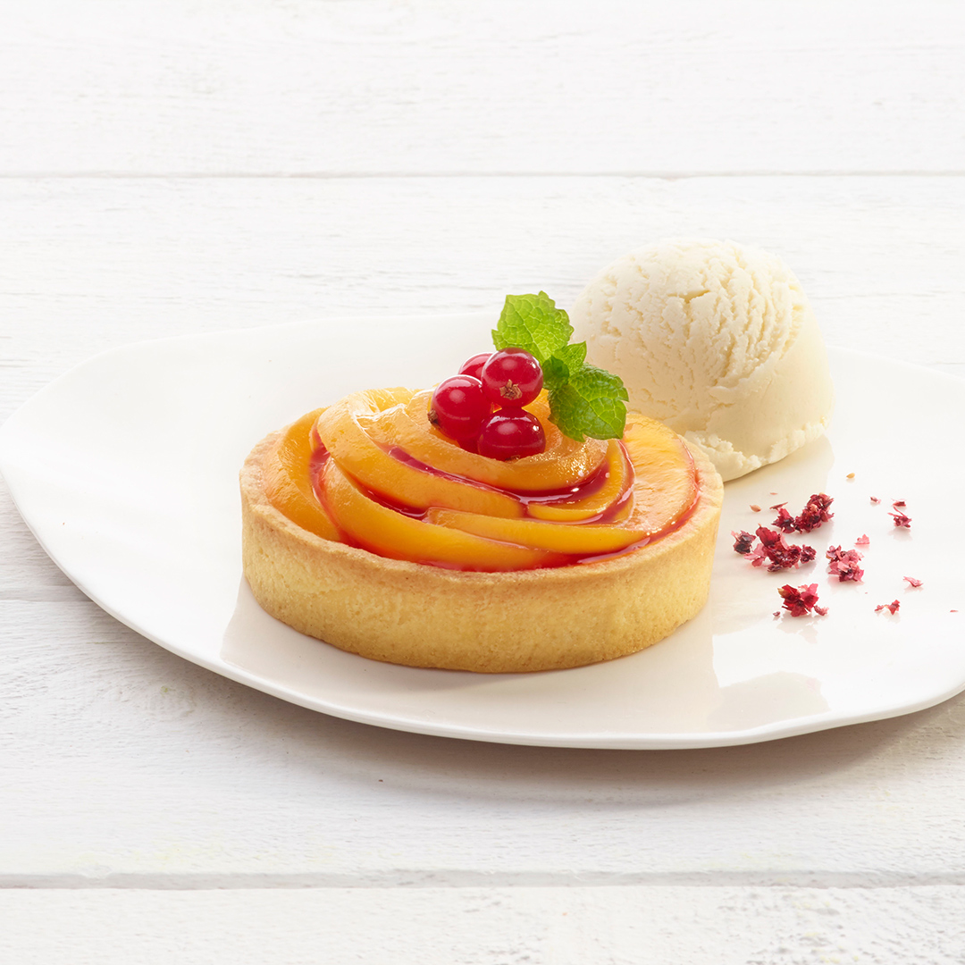 Peach Melba - Pidy Gourmet Global - Dessert Recipe - Shortcrust
