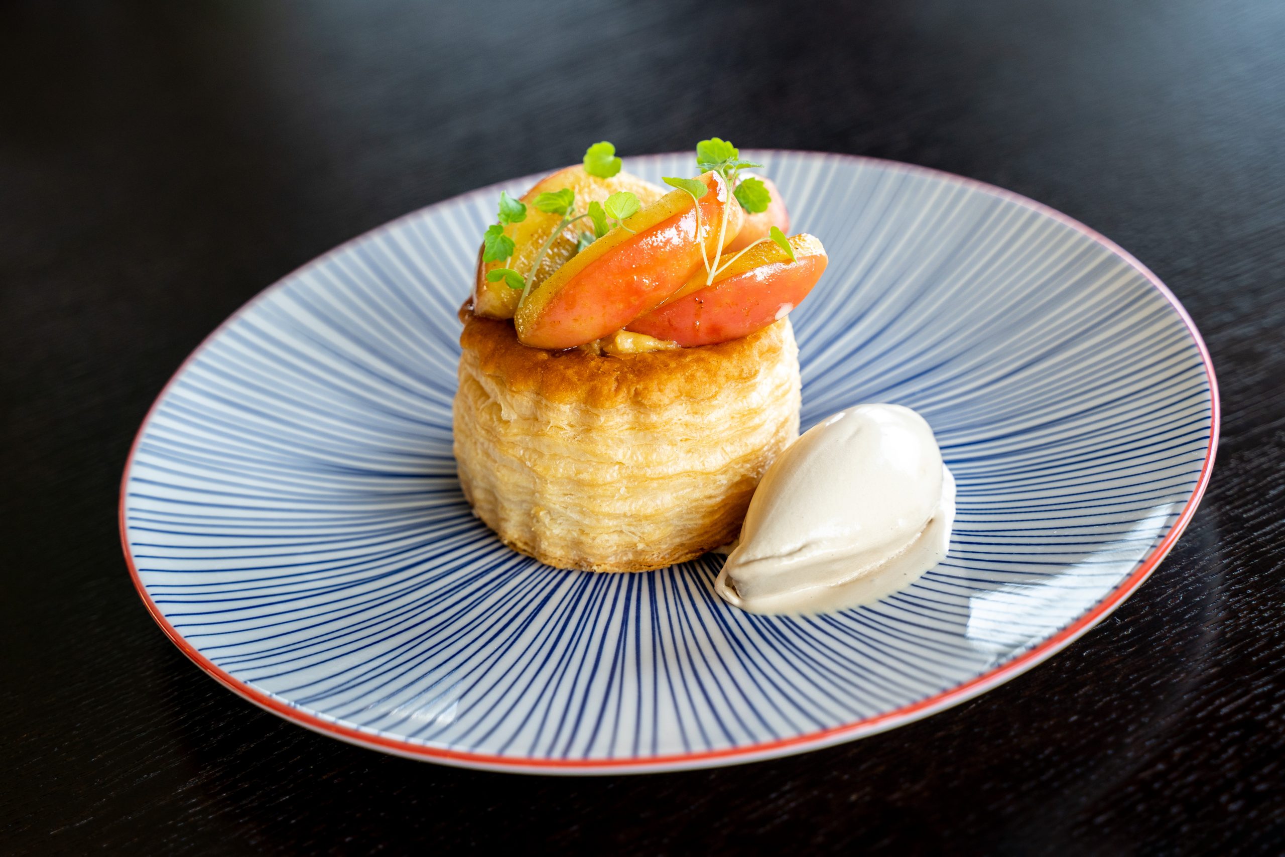 Puff Pastry with Pastry Cream, Baked Apples and Biscoff - Pidy Global