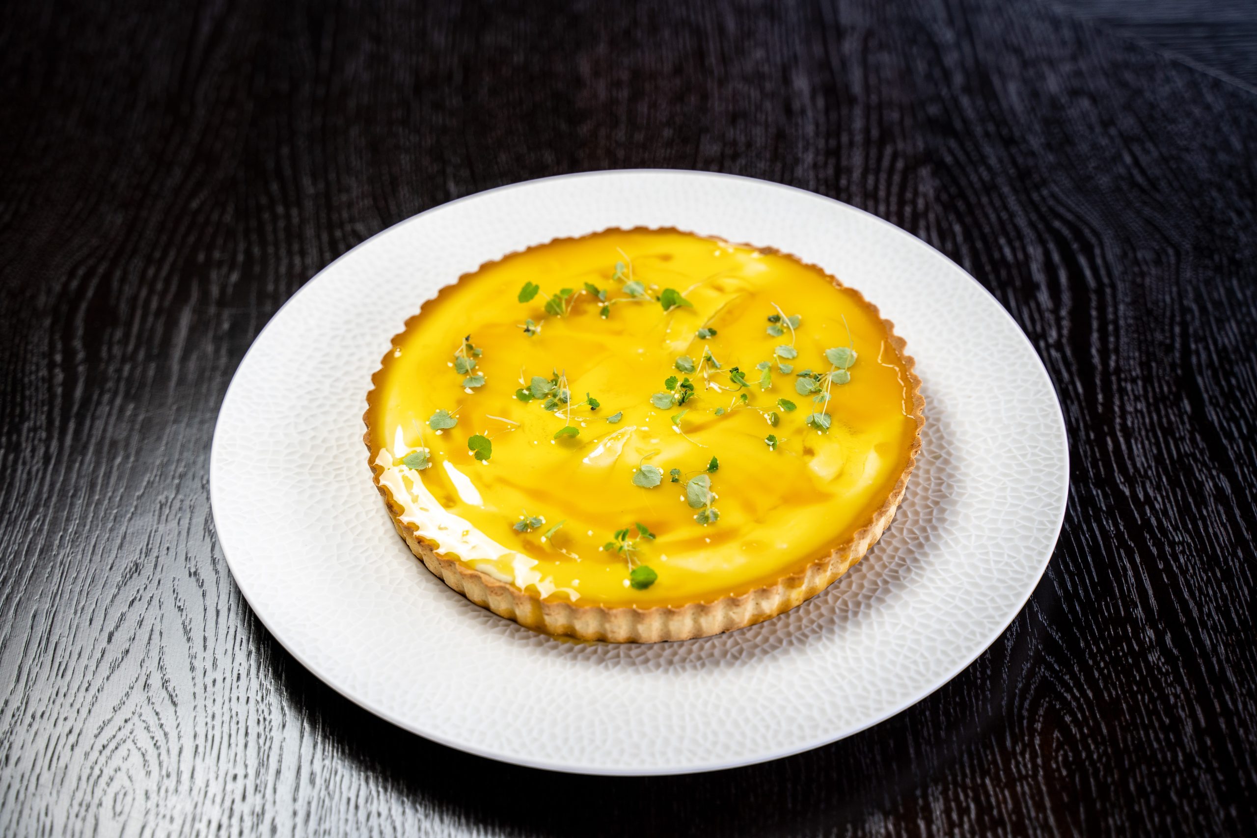 Shortcrust Tart with Passion Fruit Bavarois and Mango - Pidy Global